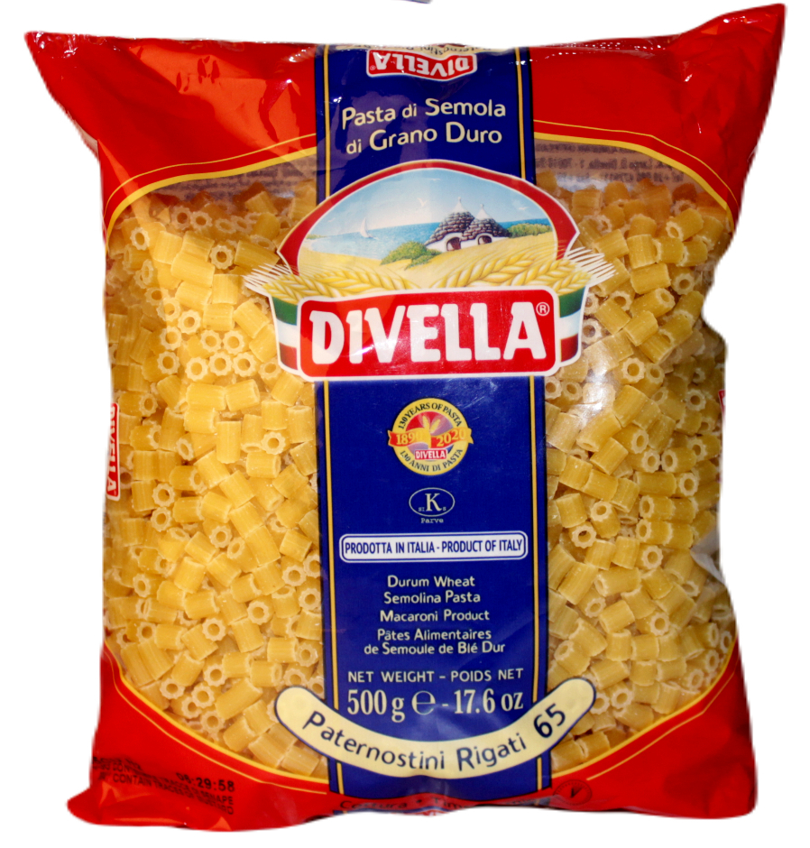 Divella Paternostini Rigati N°65 500 g