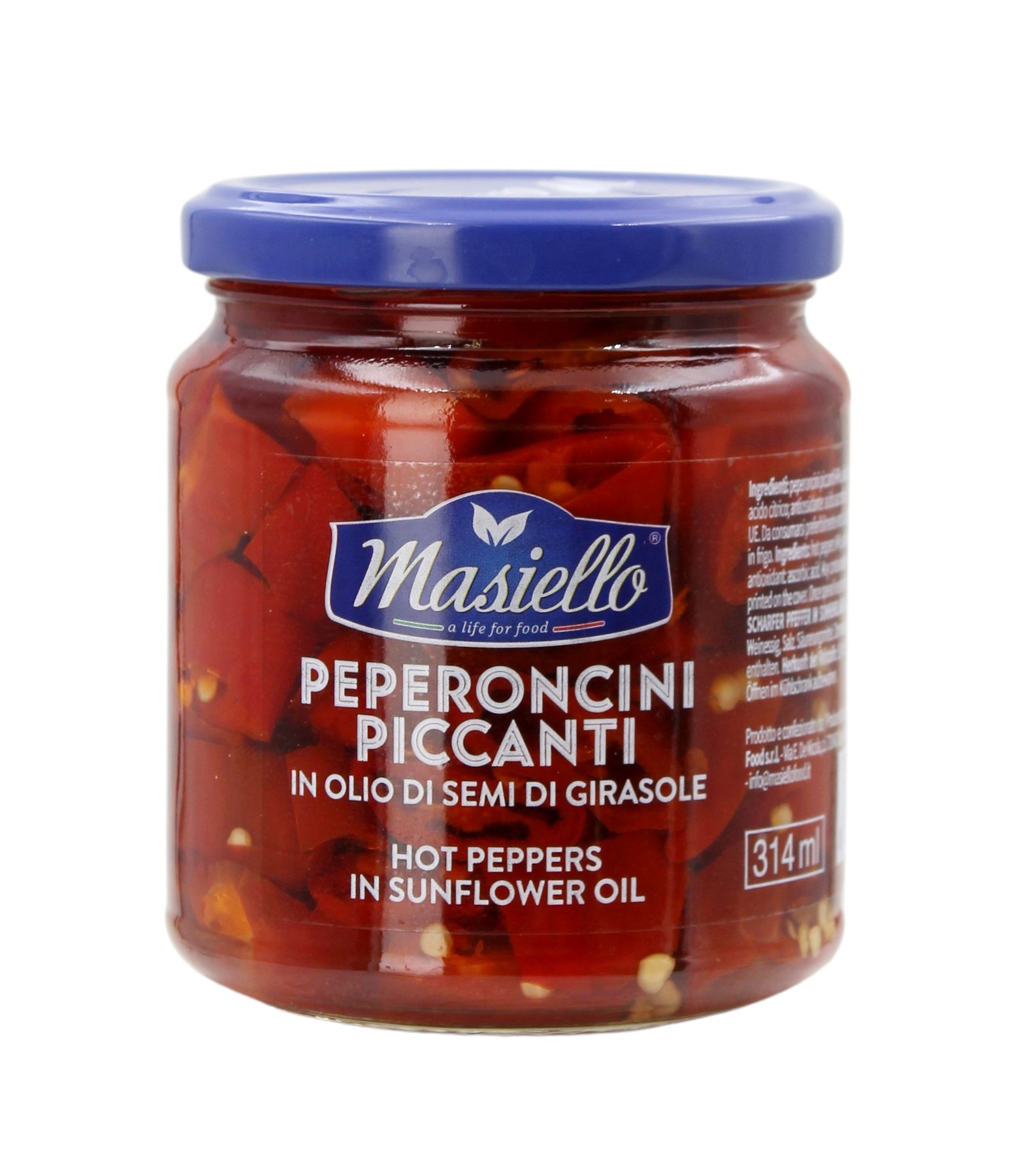Masiello Peperoncini Piccanti in Olio 280 g