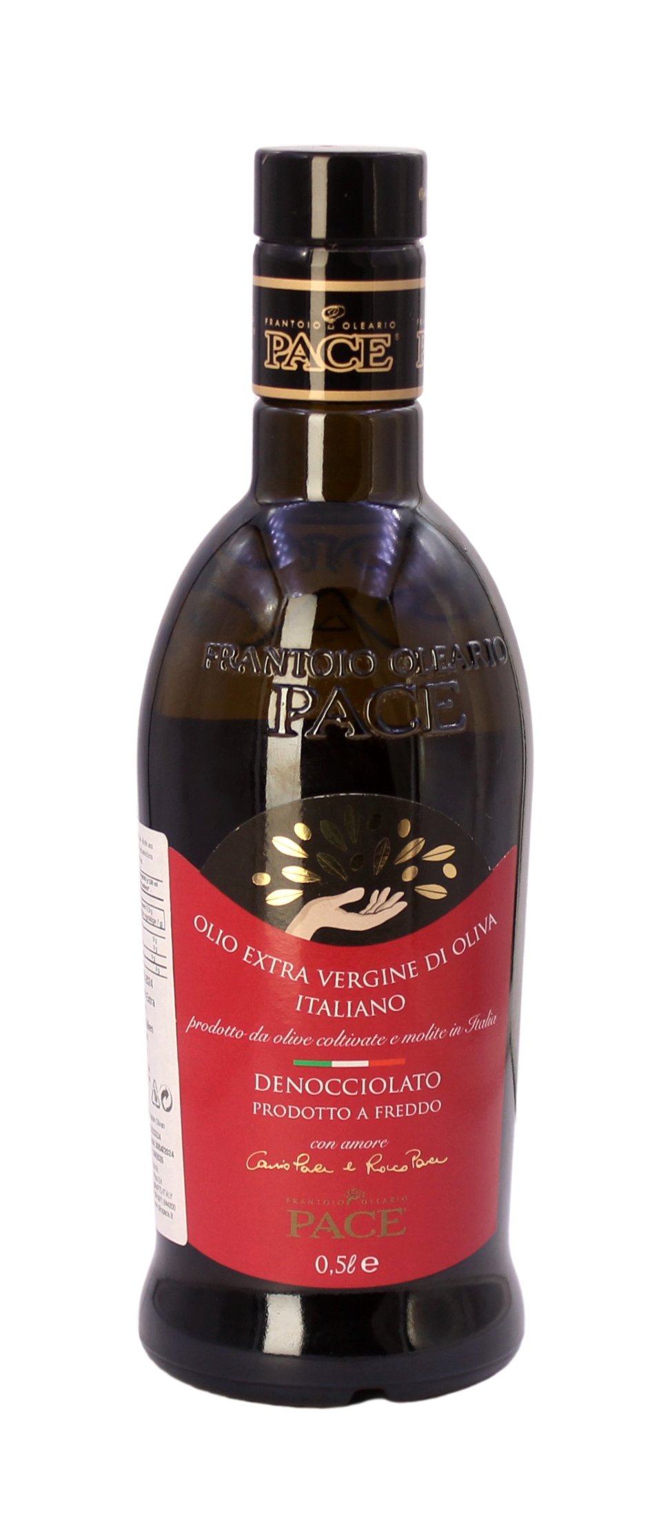 Frantoio Oleario Pace Olio Extra Vergine di Oliva Denocciolato 500 ml