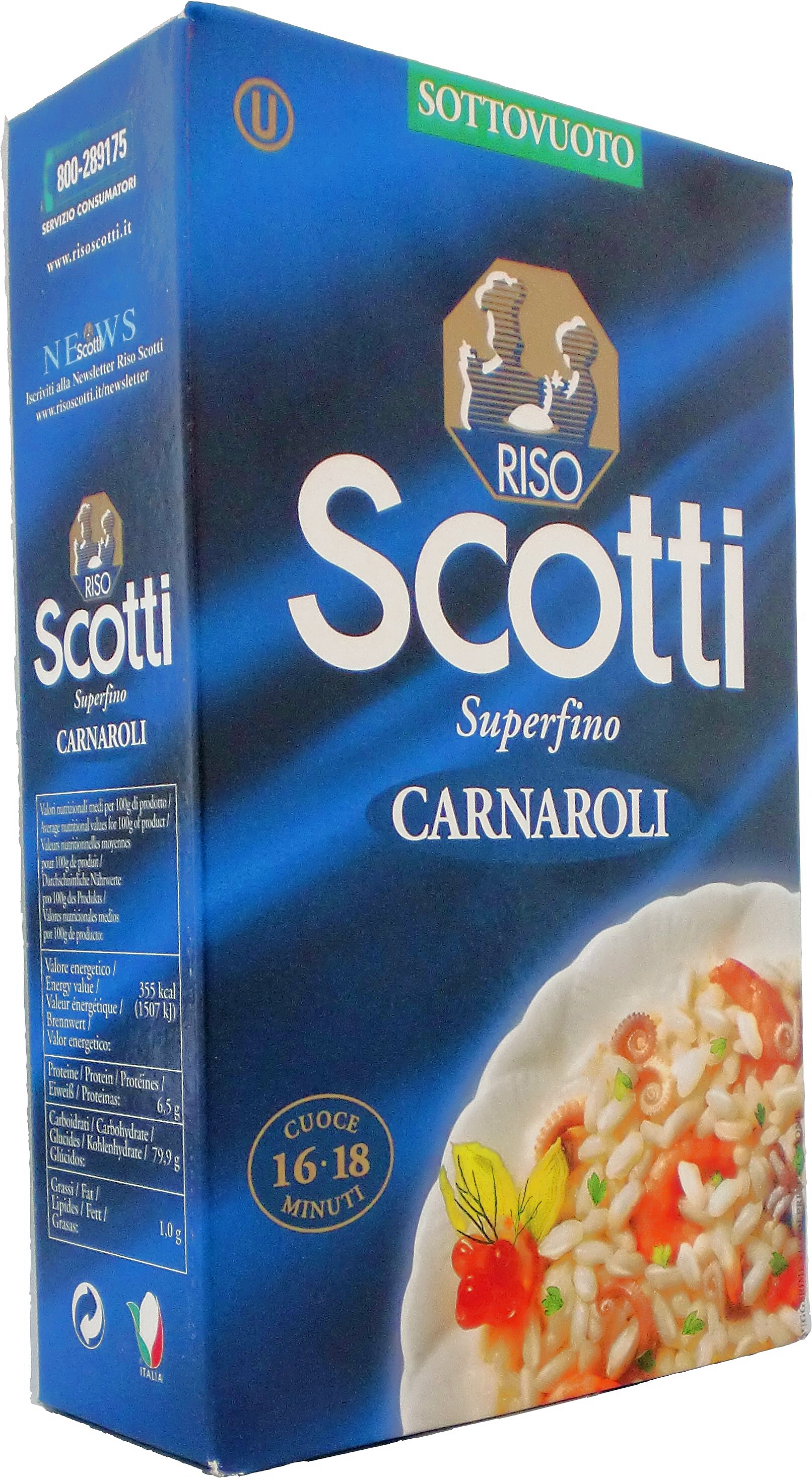Riso Scotti Riso Superfino Carnaroli 1 Kg