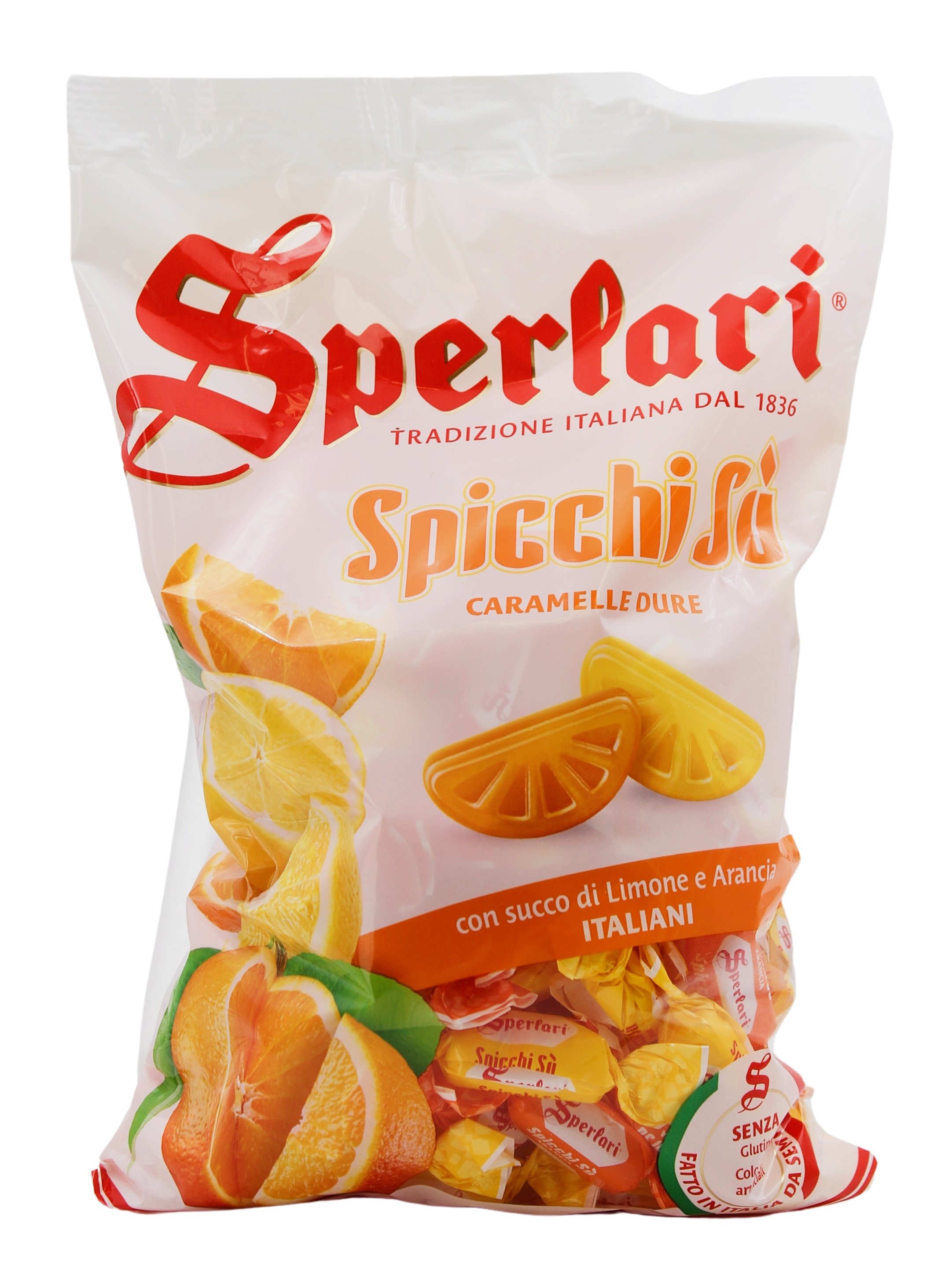 Sperlari Caramelle Spicchi Limone e Arancia 500 g